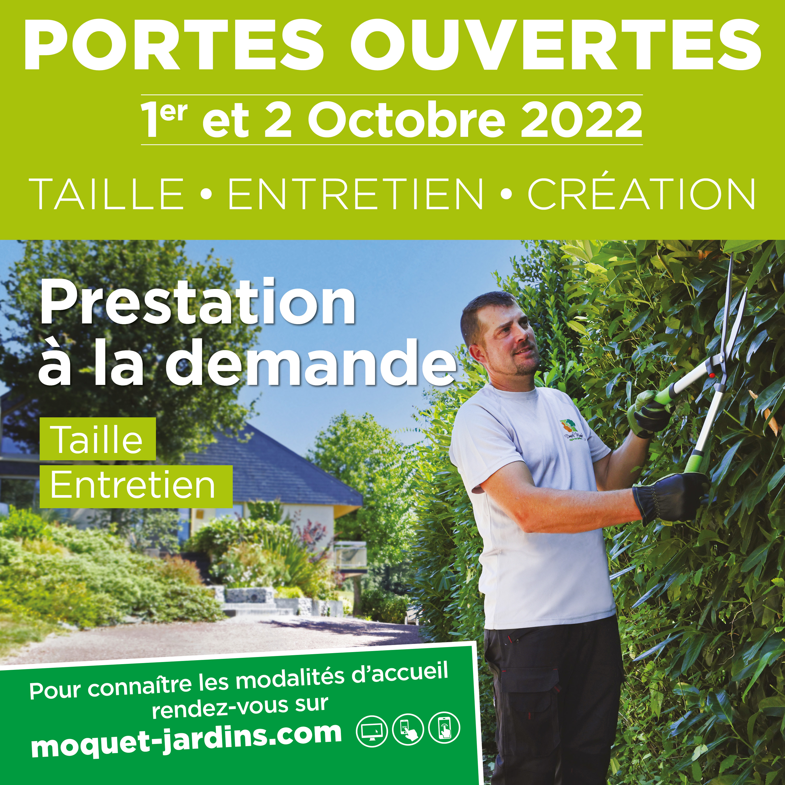 Portes ouvertes Daniel Moquet signe vos jardins