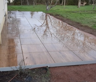 Retrouvez toutes les conceptions pour cour, allée et terasse