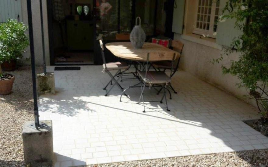 Projet d'aménagement de Terrasse en pavé La Couture®