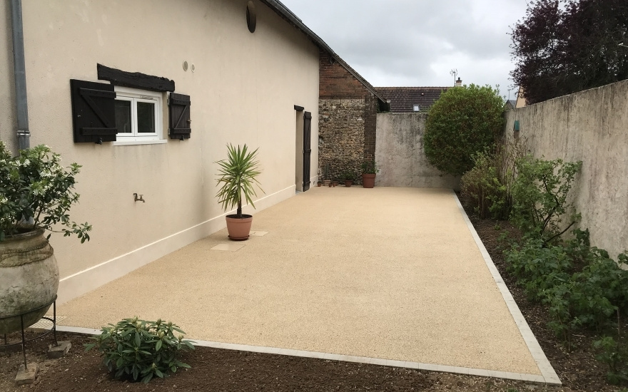 Projet d'aménagement de Terrasse en Minéralstar®